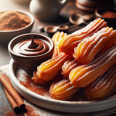 Receta de Churros con Canela | Explicadas paso a paso